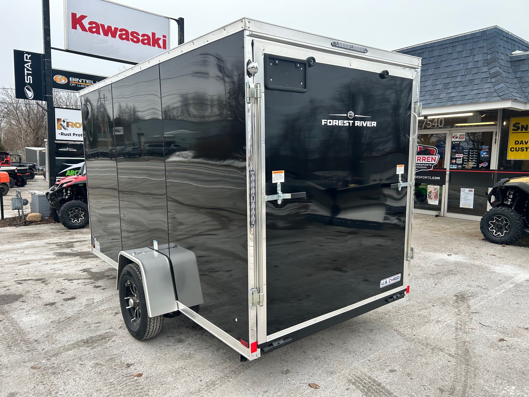 2026 FOREST RIVER HAWKES 6X12 for Sale | Golf Cart Resource